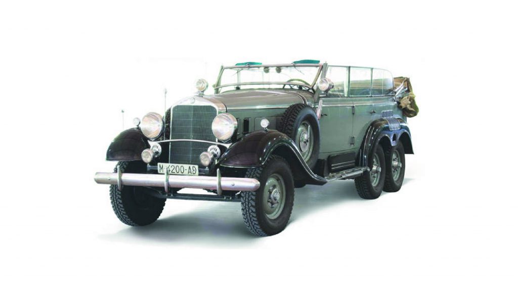 Un Mercedes Benz de seis ruedas, el regalo de Hitler a Franco | Autoclub